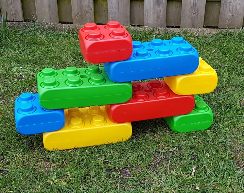 26 Stück XXL Fun-Blocks Starter Set, Spielbausteine, Bausteine von ESDA ...
